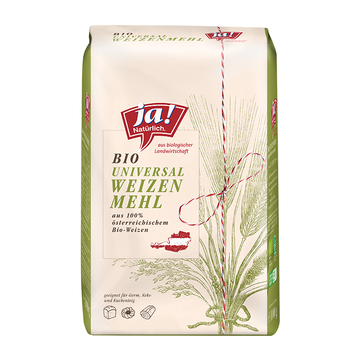 Bio-Weizenmehl universal, Type 480 | Ja! Natürlich