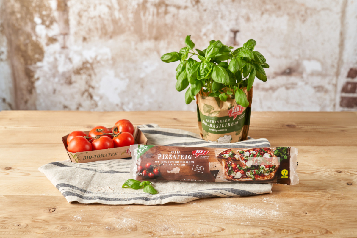 Ciao, amore mio!: Ja! Natürlich Bio-Pizzateig aus österreichischem Bio ...