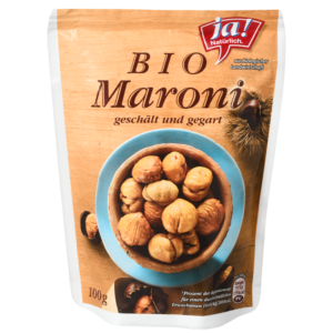 Superfood Bio-Maroni: Geschält, gegart und fertig zum Genießen - Ja ...
