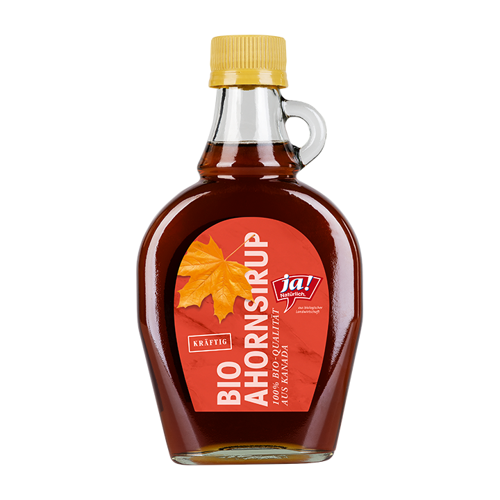 Bio Ahornsirup kräftig (Grad C) | Ja! Natürlich