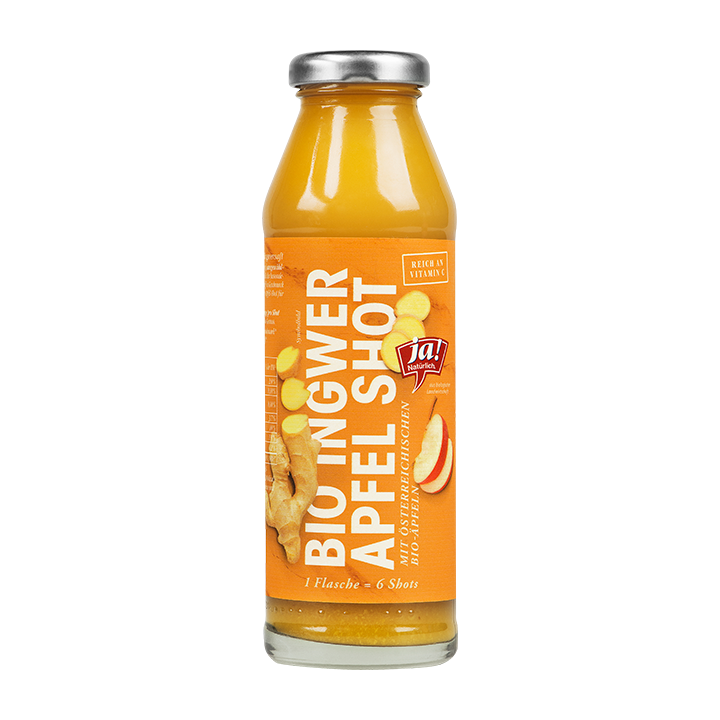 Bio-Ingwer-Apfel Shot | Ja! Natürlich