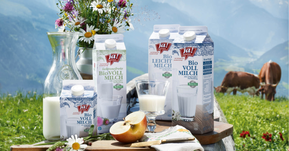 Neu: Milch im Mehrweg-Glas - Ja! Natürlich