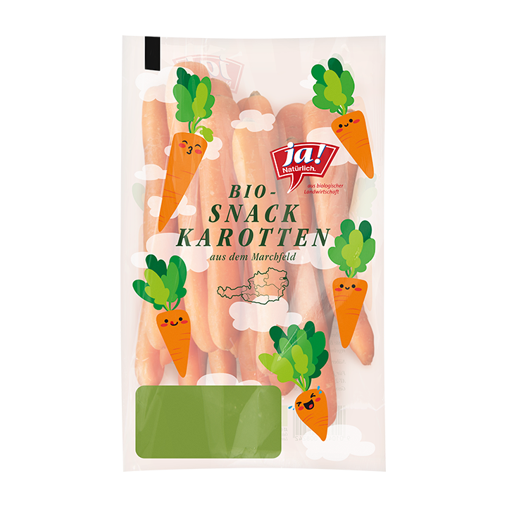 Bio-Snackkarotten 180g | Ja! Natürlich